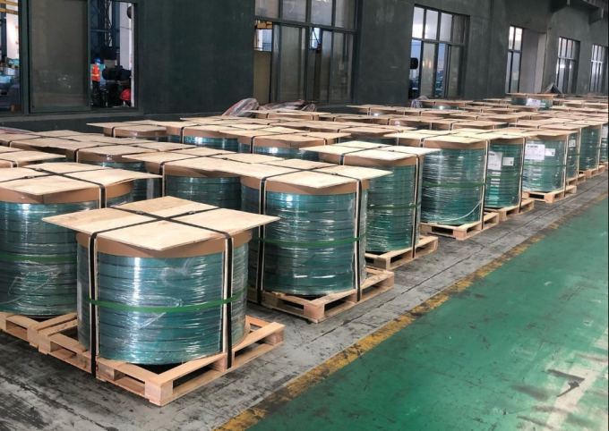 Thickness 0.2mm Copolymer Coated Steel EAA Tape For Optical Fiber Cable