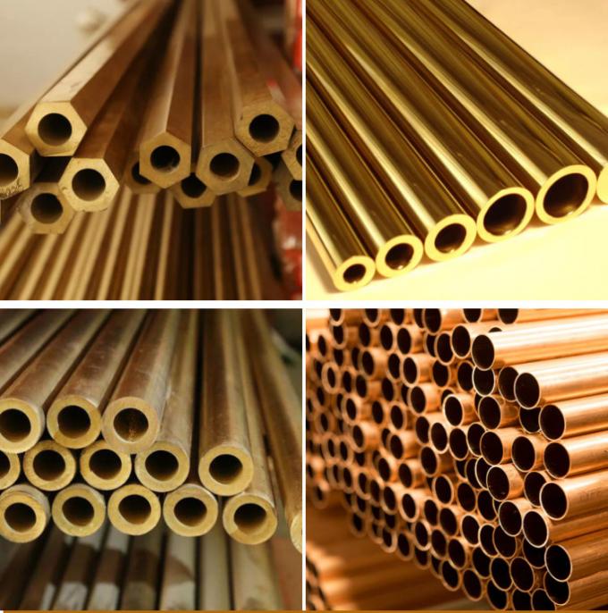 OEM EN 12735 1 C12000 Copper Cooling Pipe Copper Tubing For Water Cooling